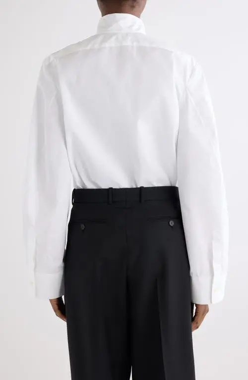 Givenchy Small Bow Button-up Shirt