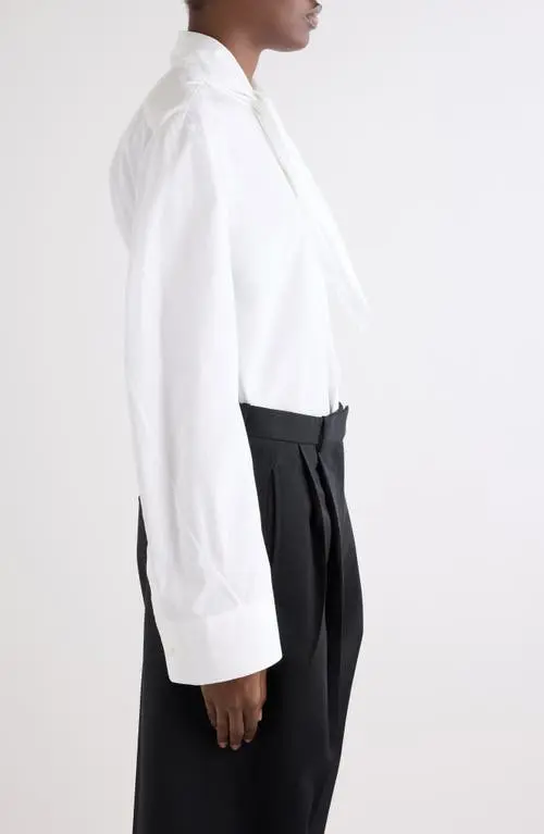 Givenchy Small Bow Button-up Shirt