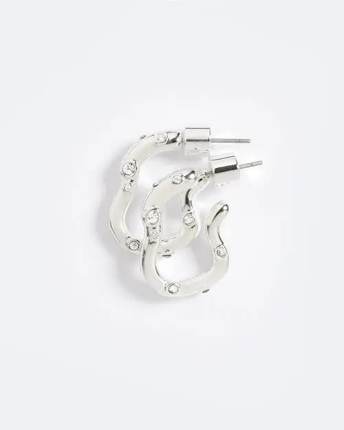EMMA PILLS Iced Out Babies - Silver