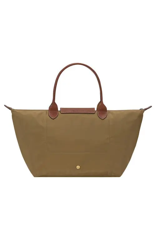 Longchamp Le Pliage Large Top Handle Bag - Olive