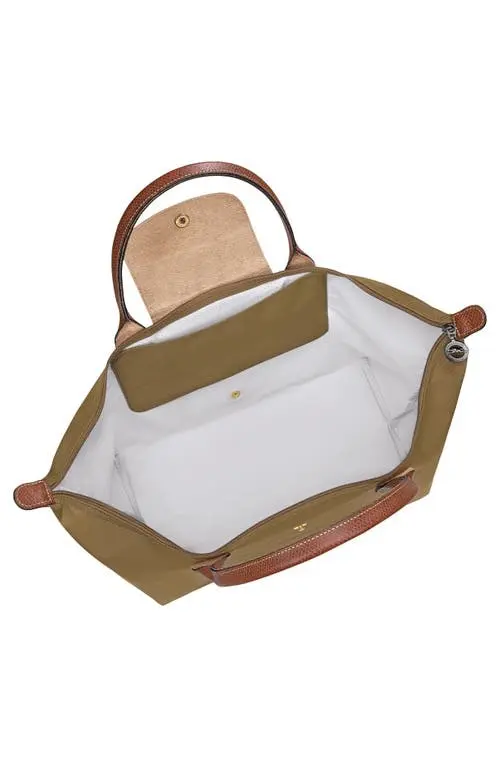 Longchamp Le Pliage Large Top Handle Bag - Olive