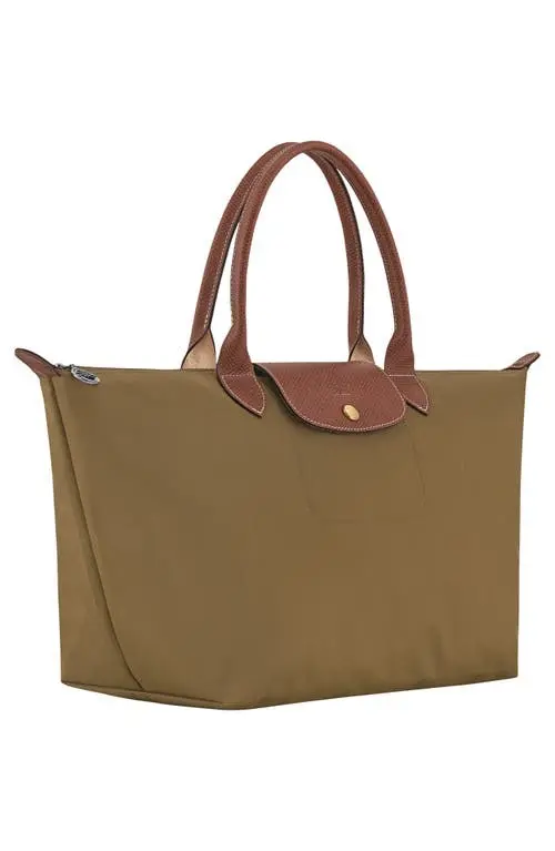 Longchamp Le Pliage Large Top Handle Bag - Olive