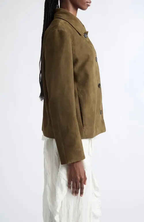 Proenza Schouler Lambskin Suede Jacket