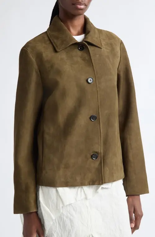 Proenza Schouler Lambskin Suede Jacket