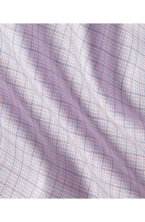 David Donahue Regular Fit Micro Dobby Check Shirt