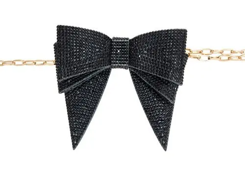 Judith Leiber Bow Chain Belt