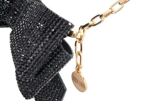 Judith Leiber Bow Chain Belt