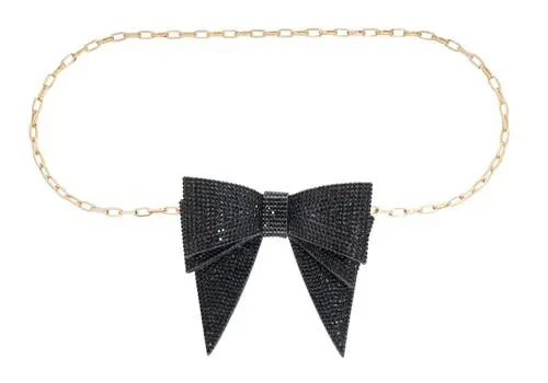 Judith Leiber Bow Chain Belt
