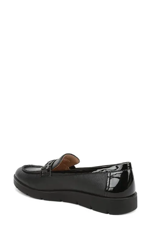 LIFESTRIDE Vineyard Loafer With Metallic Bit Detail - Black