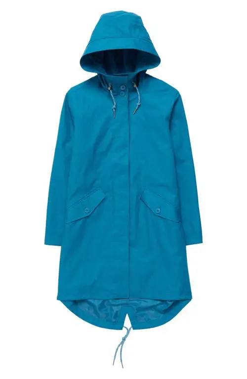 SEASALT CORNWALL Waterproof Hooded Linen & Cotton Coat