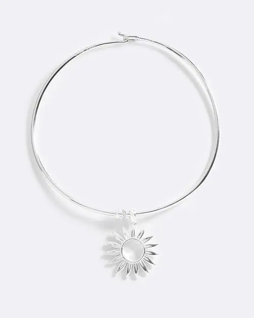 EMMA PILLS Desert Heat Choker - Silver