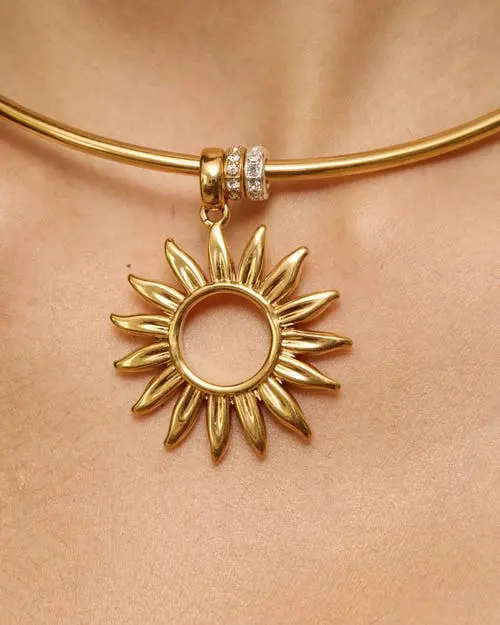 EMMA PILLS Desert Heat Choker - Silver