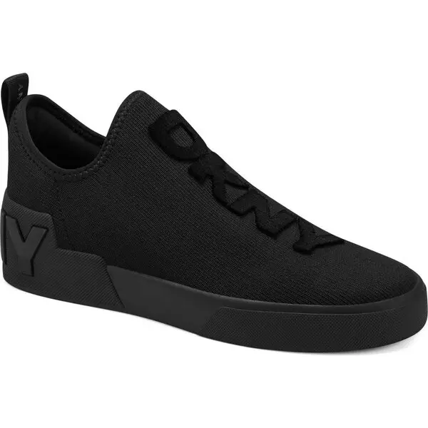 Dkny Maize Knit Slip-on Sneaker - Black