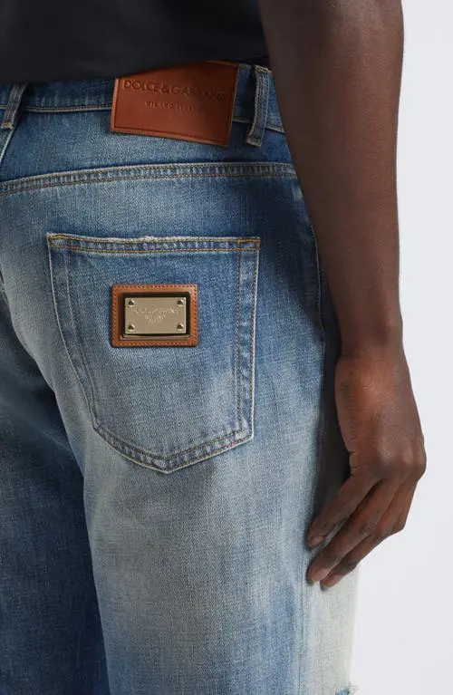 Dolce & Gabbana Slim Fit Rigid Denim Jeans