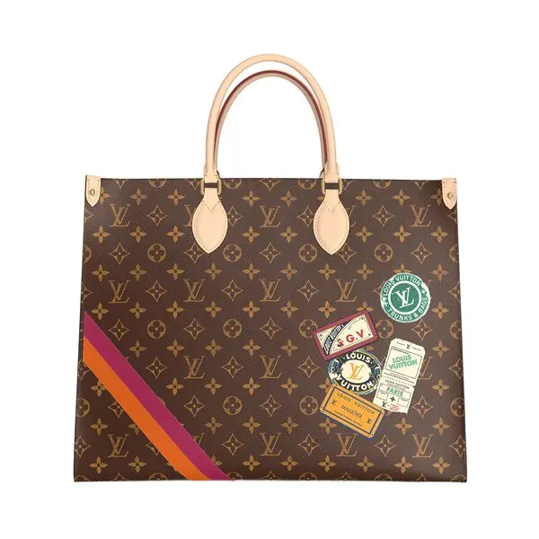 LOUIS VUITTON Onthego Gm Mon Monogram Monogram Canvas