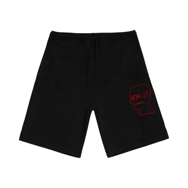 BRAIN DEAD X Coach Sweatshorts - Black