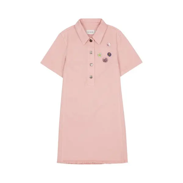 BRAIN DEAD X Coach Denim Mini Dress