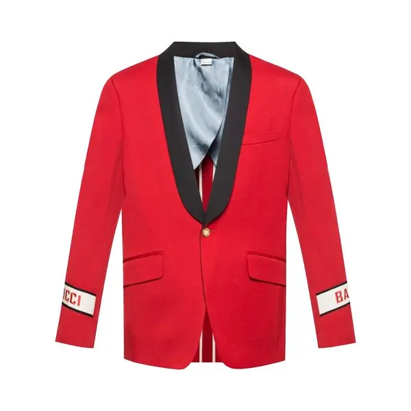 Gucci Single-breasted Blazer - Red