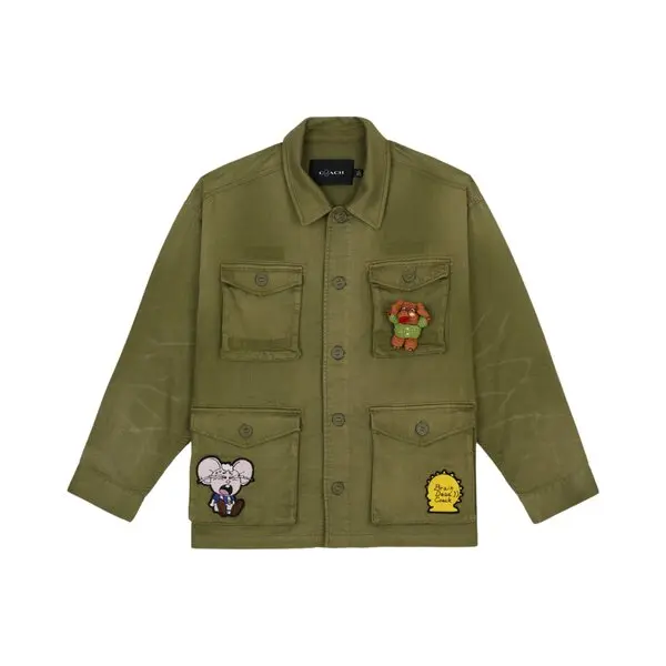 BRAIN DEAD X Coach Surplus Jacket