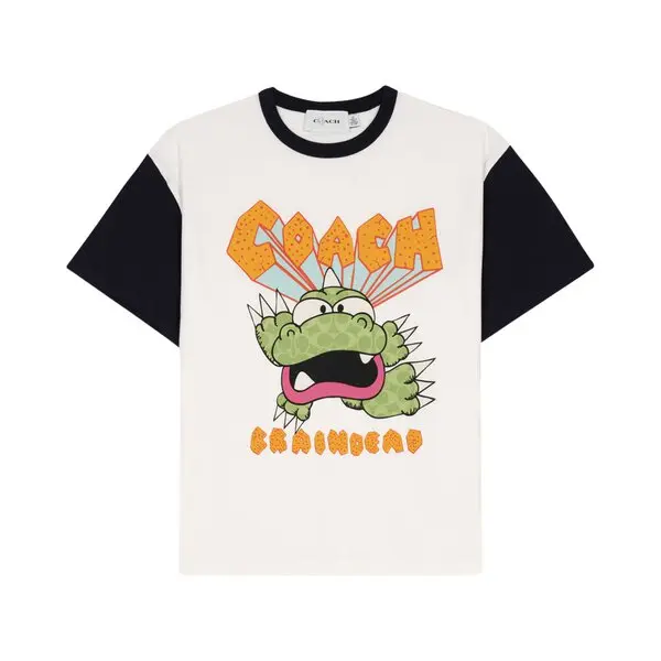 BRAIN DEAD X Coach Zilly Monster T-shirt Multicolor