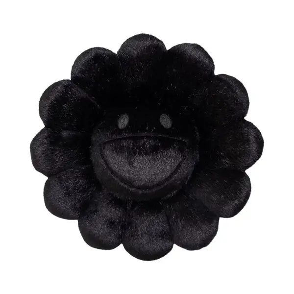 TAKASHI MURAKAMI Flower Cushion 60cm - Black