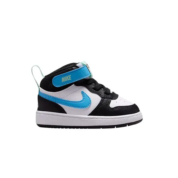Nike Court Borough Mid 2 Td 'white Arctic Green - Black