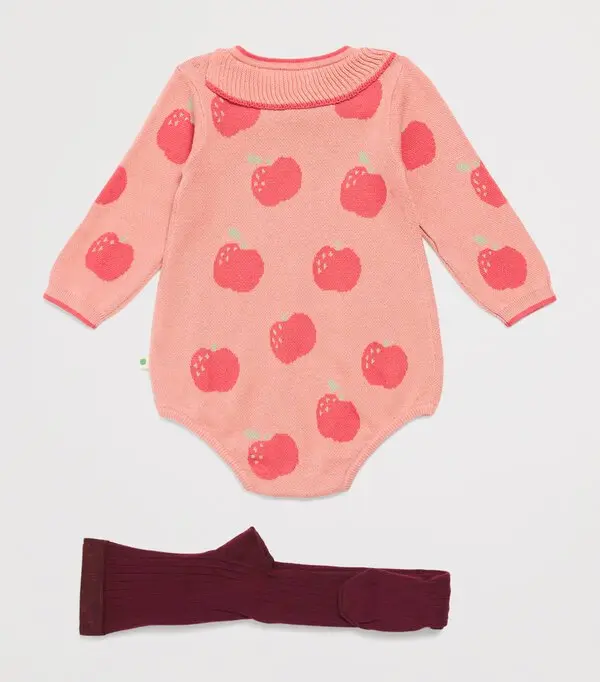 THE BONNIE MOB X Collégien Organic Cotton Bodysuit And Tights Set