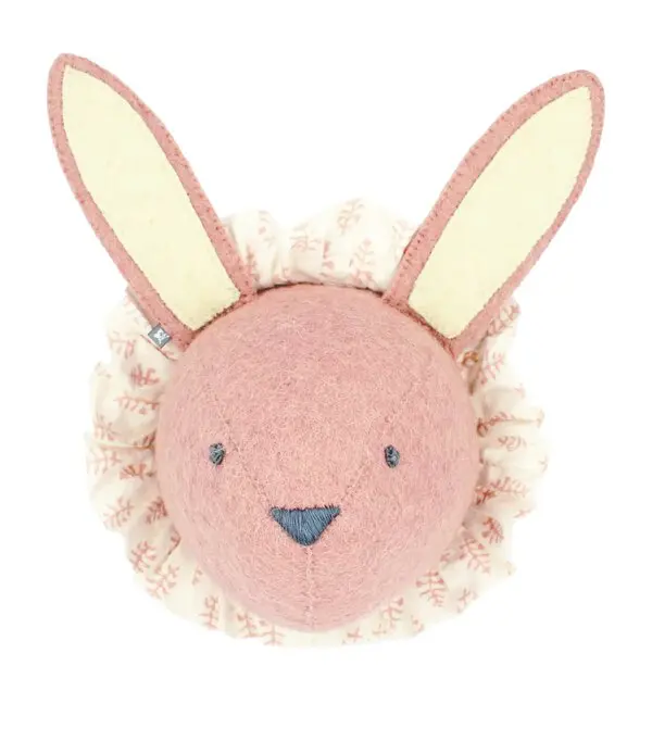 FIONA WALKER Mini Organic Wool Baby Rabbit Decoration