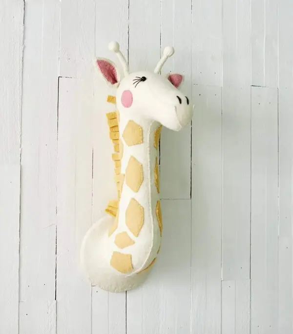 FIONA WALKER Large Noah's Ark Giraffe Head Decoration