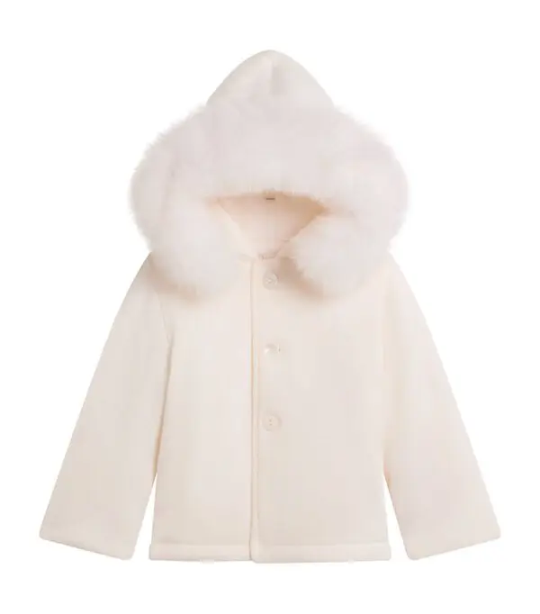 BIMBALO Fox Fur-trim Snowsuit