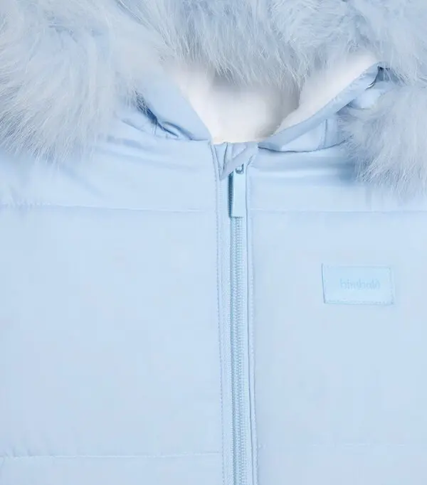 BIMBALO Fox Fur-trim Snowsuit