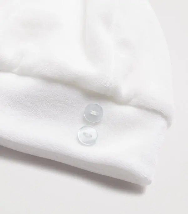 BIMBALO Cotton-blend Hat With Pearlescent Buttons