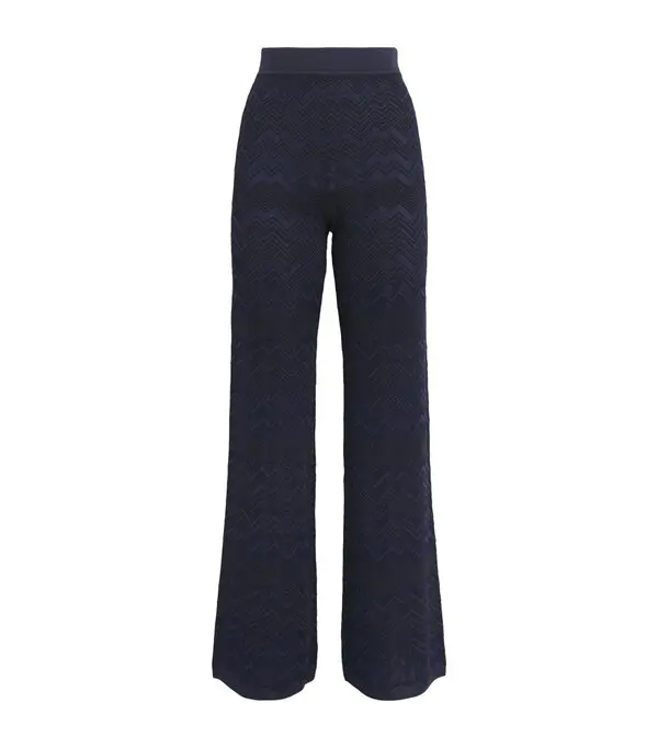 Missoni Zigzag Jacquard Straight Trousers