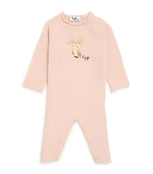 IL GUFO Cotton Knit Owl All-in-one