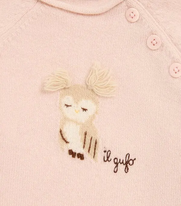 IL GUFO Cotton Knit Owl All-in-one