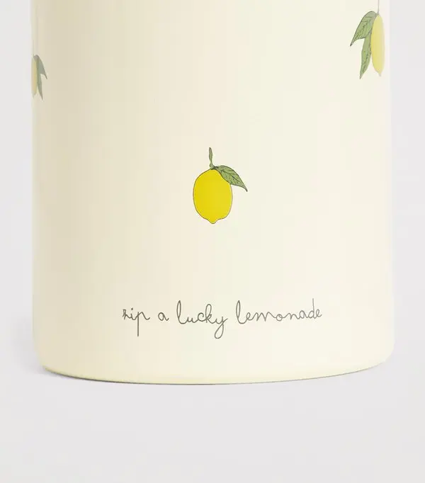 KONGES SLOJD Stainless Steel Lemon Print Thermo Bottle