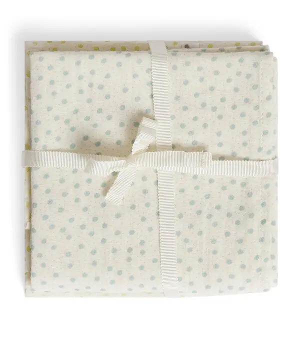 Bonpoint Spot Muslin Cloths