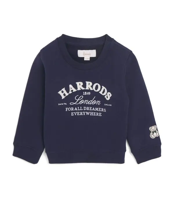 Harrods Cotton Logo Sweatshirt