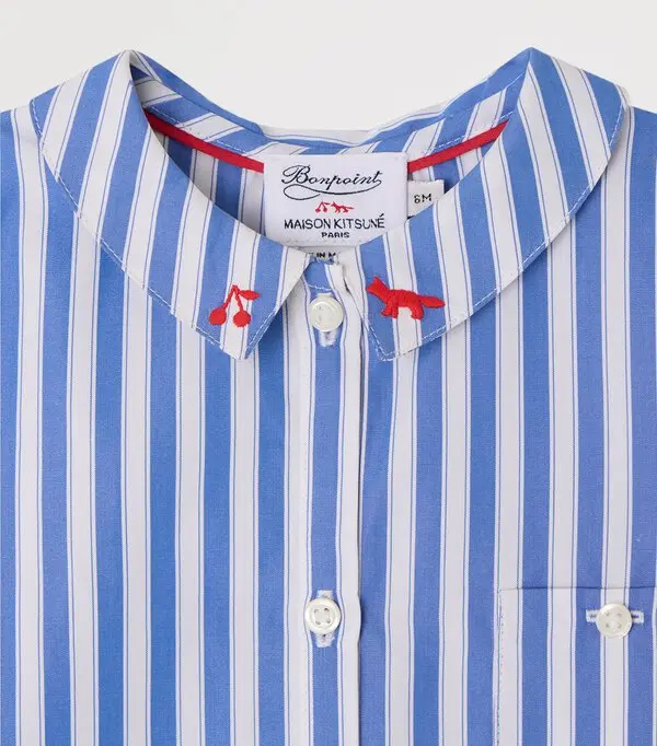 Bonpoint X Maison Kitsuné Stripe Dress