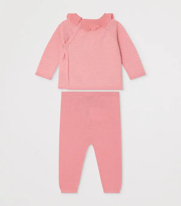 Bonpoint Cotton Anisa Sweater And Trousers Set