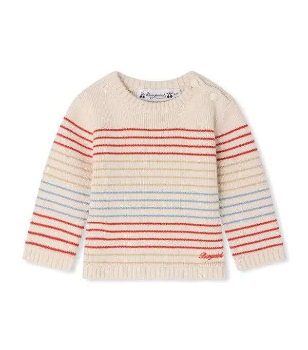 Bonpoint Cotton-cashmere Sweater