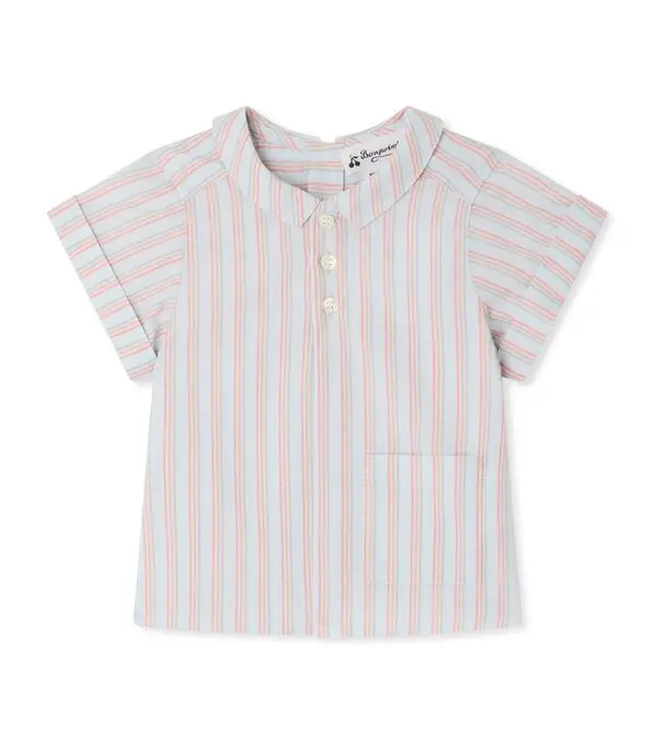 Bonpoint Cotton Check Shirt