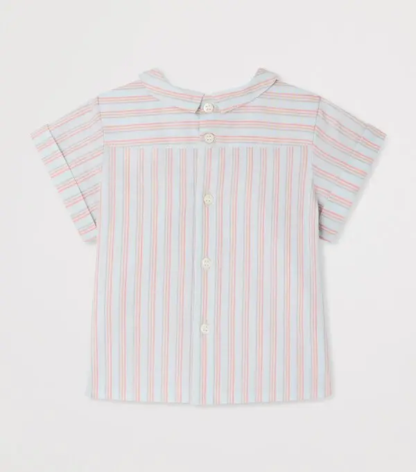Bonpoint Cotton Check Shirt