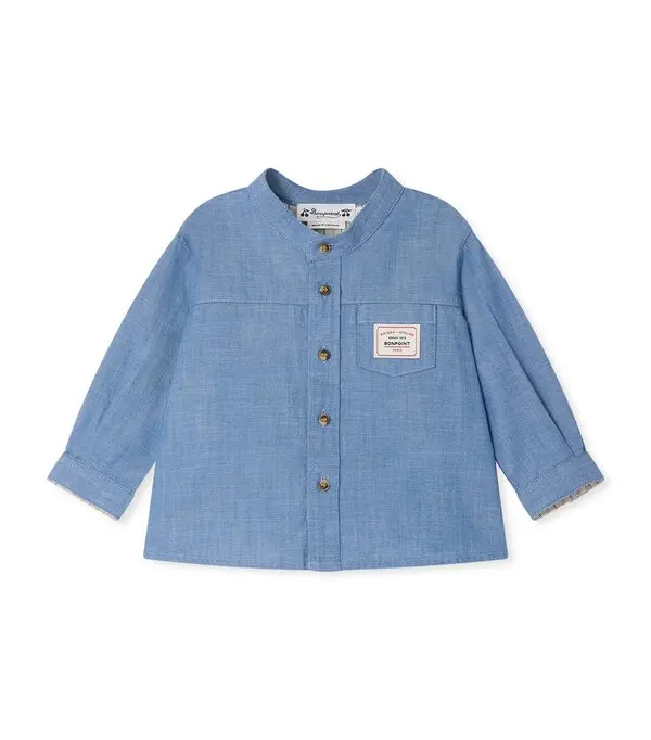 Bonpoint Cotton Lacey Shirt