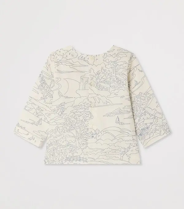 Bonpoint Cotton Printed Top