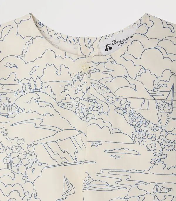 Bonpoint Cotton Printed Top