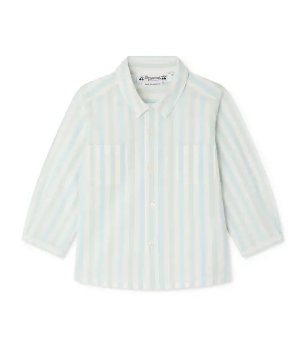 Bonpoint Cotton Stripe Lawson Shirt