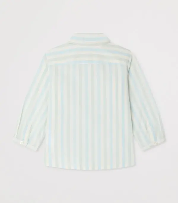 Bonpoint Cotton Stripe Lawson Shirt
