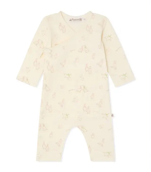 Bonpoint Cotton Bow All-in-one