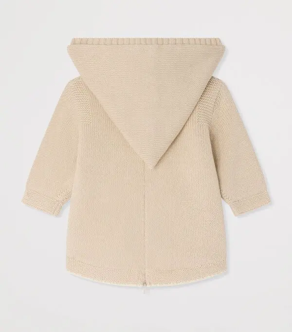 Bonpoint Cotton Longline Hoodie